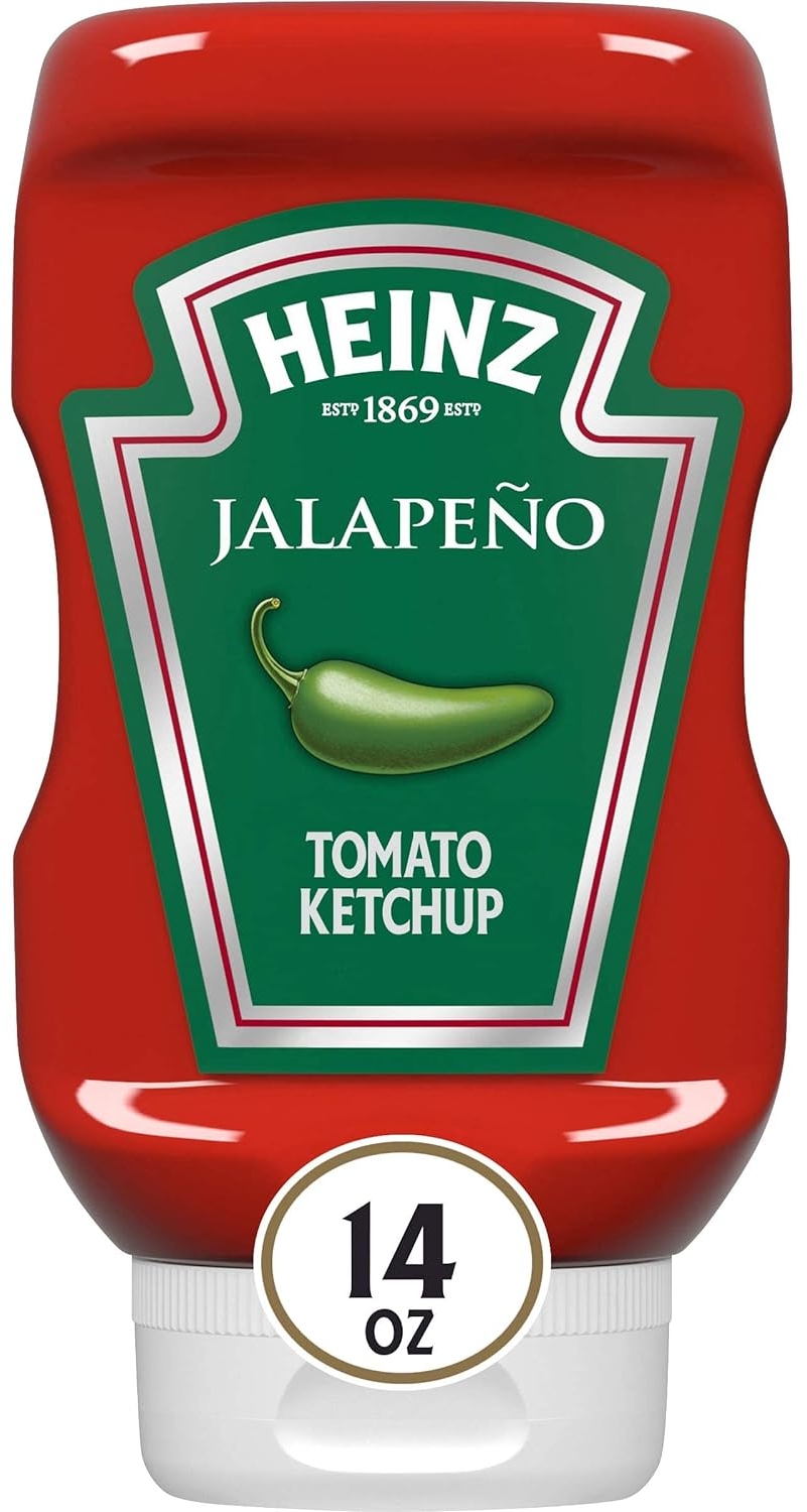 Deal on Heinz Jalapeno Tomato Ketchup Blended with Real Jalapeno (14 oz ...