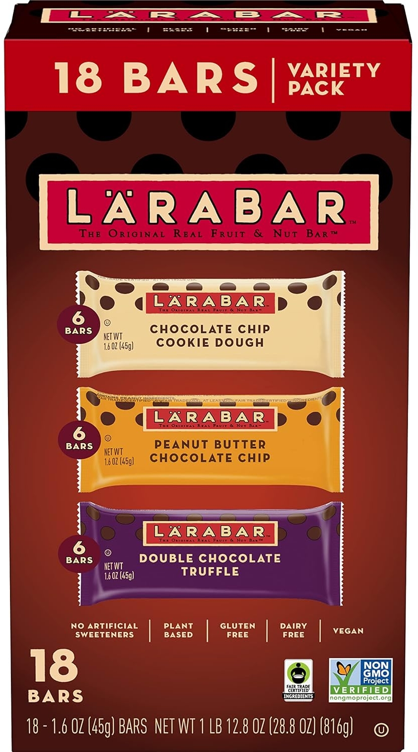 Deal on Larabar Chocolate Variety Pack, Gluten Free Vegan Fruit & Nut ...