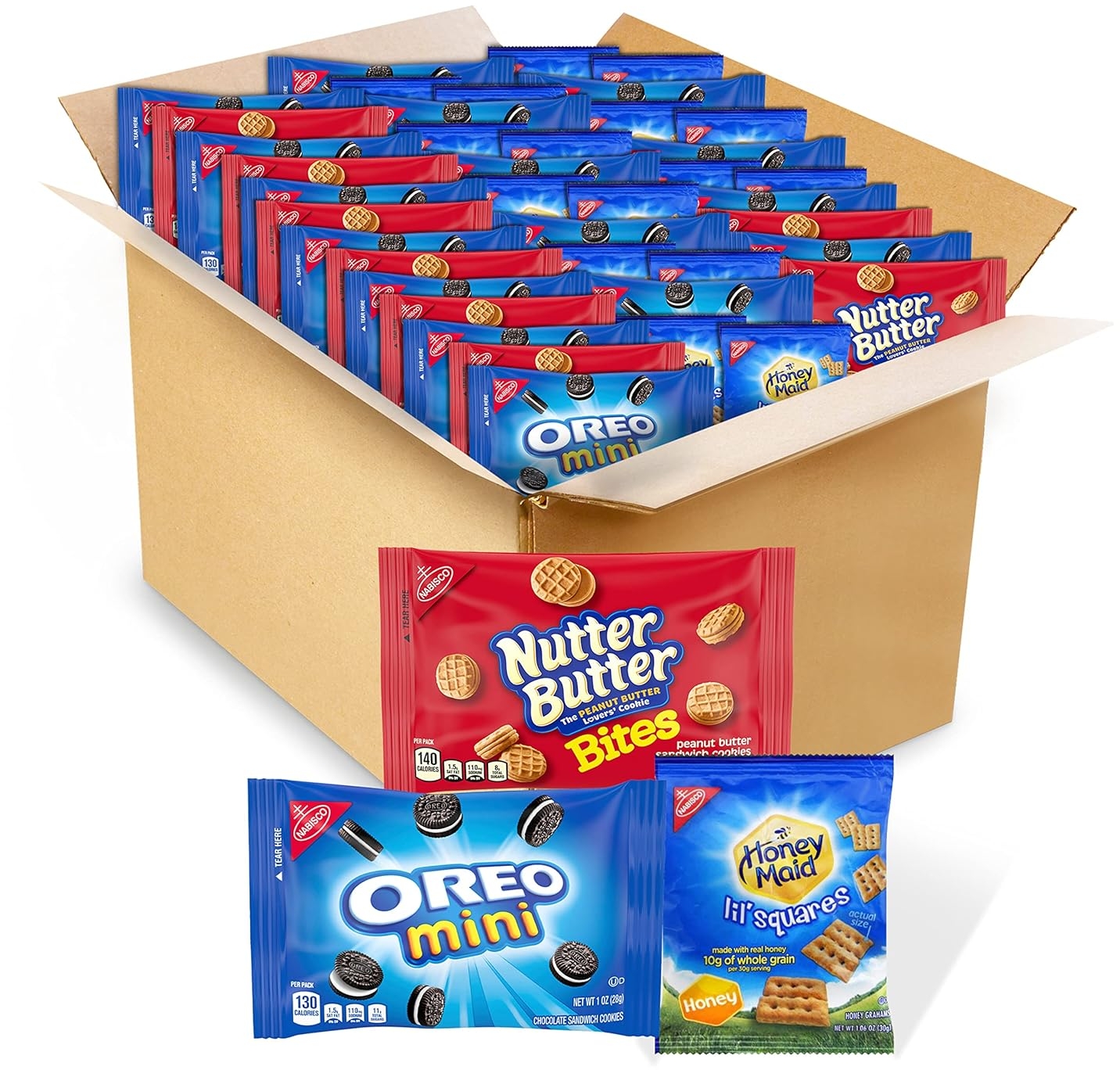 Amazon Deal on OREO Mini, Nutter Butter & Honey Maid Cookie Variety ...