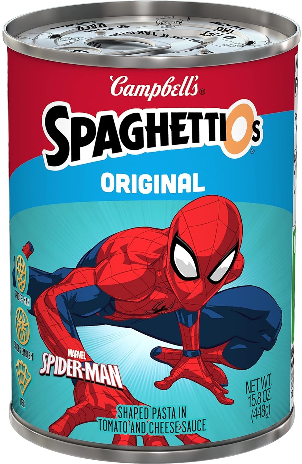 Deal on SpaghettiOs Original Marvel's Spider-Man Shaped Canned Pasta ...