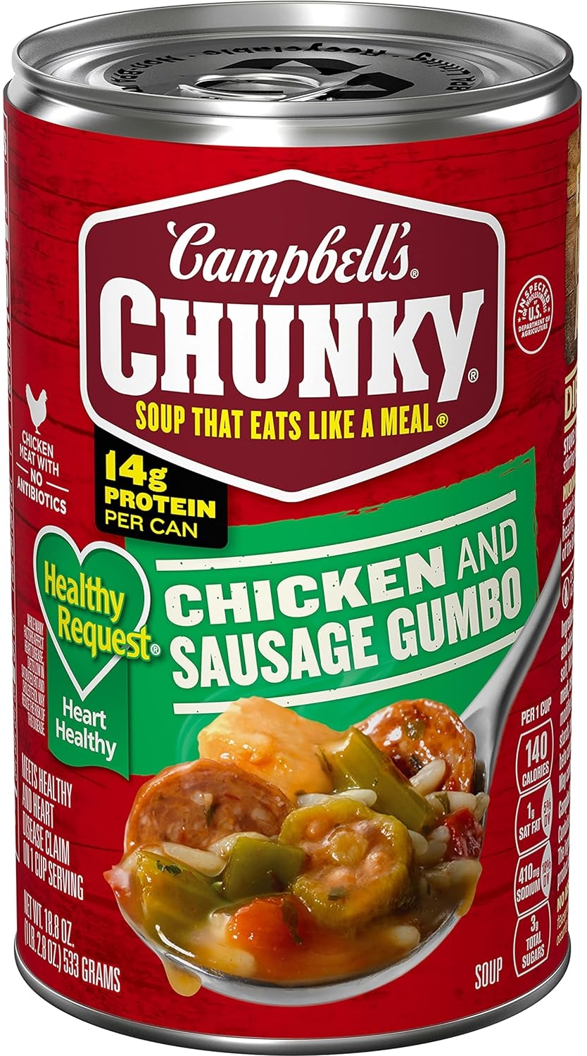 Deal on Campbell's Chunky Soup, Healthy Request Chicken and Sausage ...